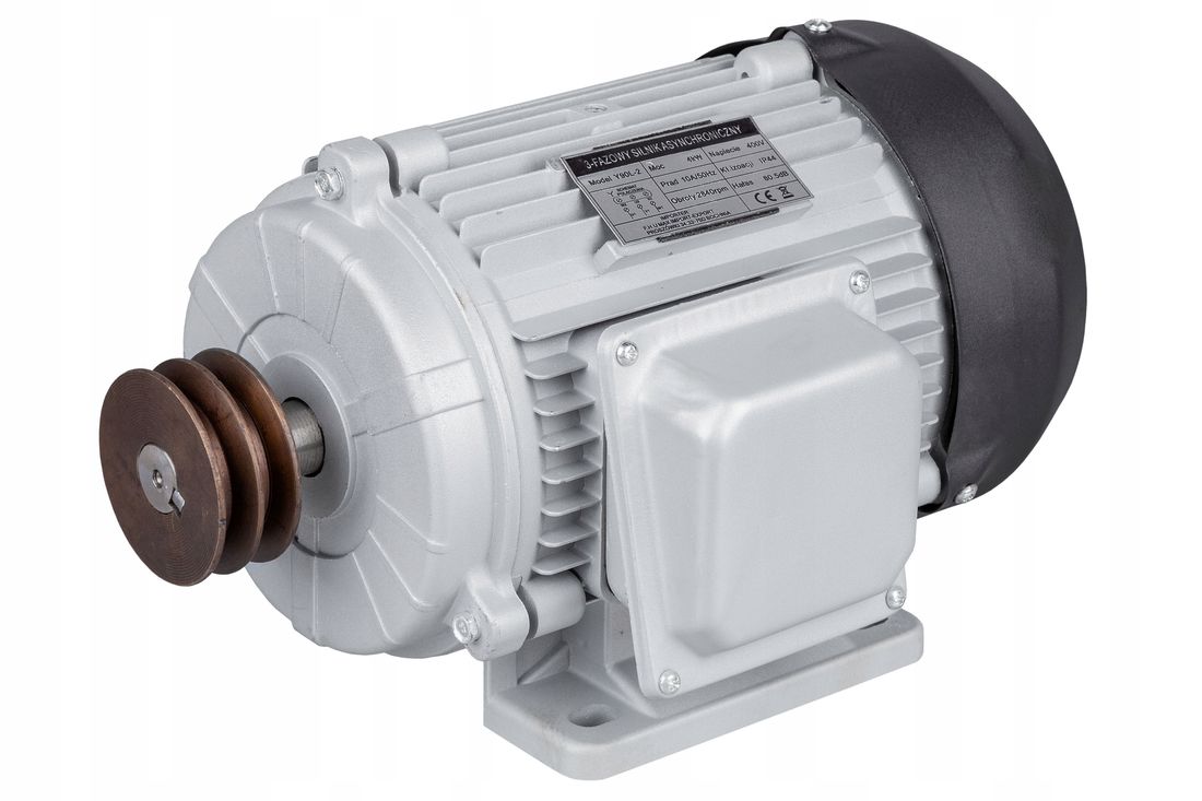 SILNIK 3 FAZOWY ASYNCHRONICZNY 4KW PIŁA DO METALU - ERLI.pl