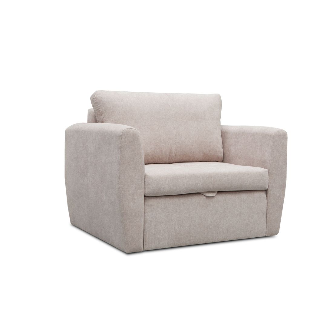 mała sofa LOLA 80 sofka z funkcją spania Kanapa rozkładana cappuccino ...