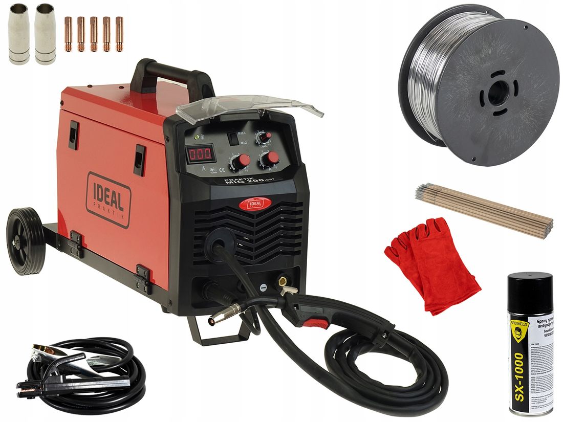 Spawarka MIGOMAT MIG 200 A IGBT zestaw MIG MAG MMA - ERLI.pl