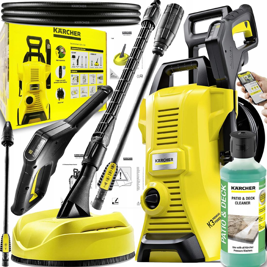 KARCHER K 3 PREMIUM POWER CONTROL HOME MOCNA MYJKA - ERLI.pl