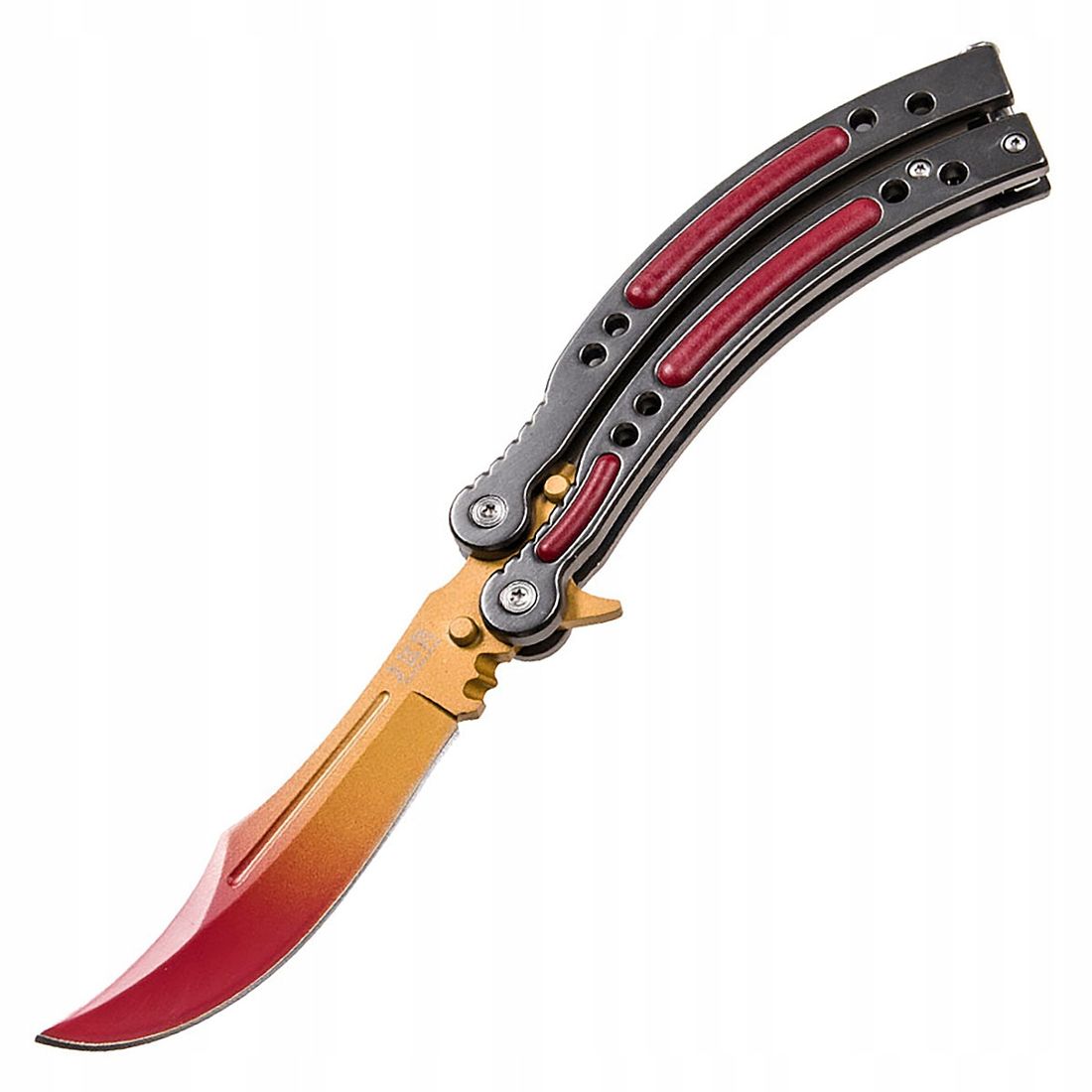 NÓŻ CS:GO MOTYLKOWY MOTYLEK OSTRY BOWIE FADE - ERLI.pl NÓŻ CS:GO MOTYLKOWY MOTYLEK OSTRY BOWIE FADE - ERLI.pl