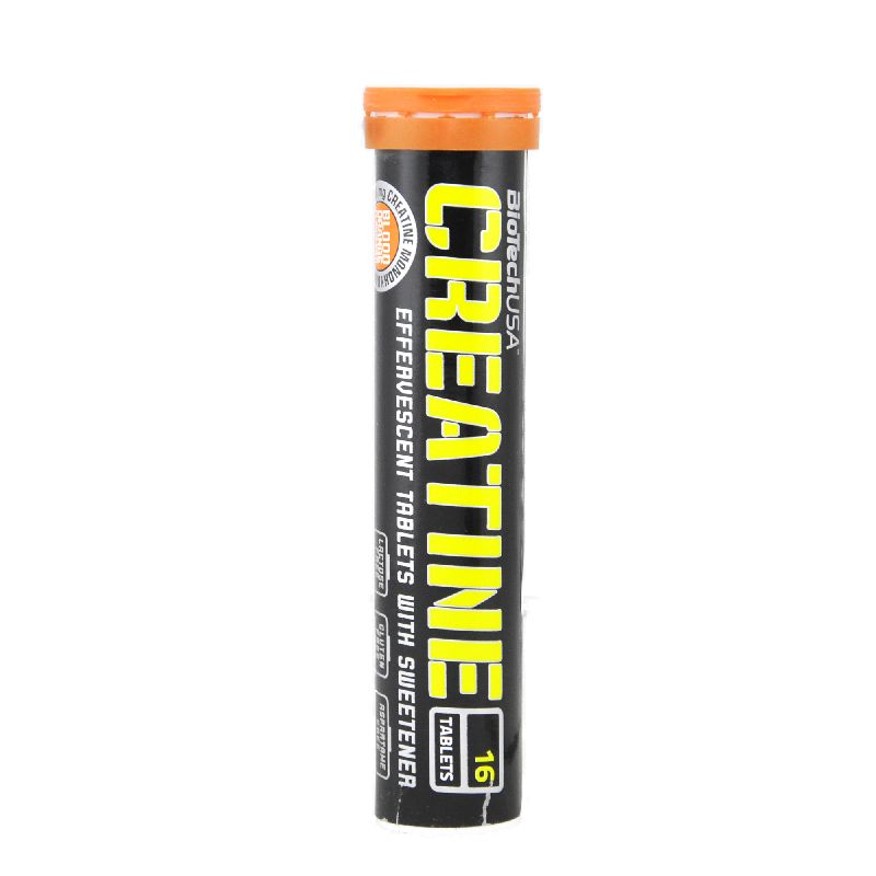 Kreatyna Monohydrat BioTechUSA Effervescent Creatine Plusz 16tab ...