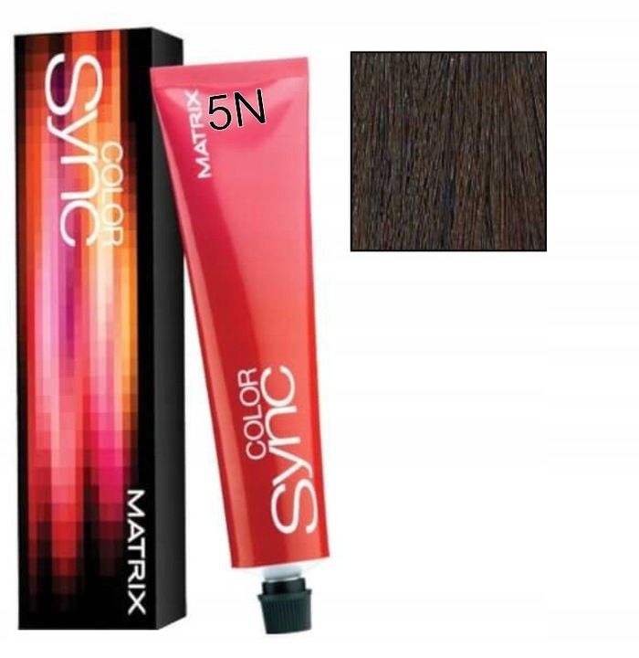 MATRIX SOCOLOR SYNC FARBA DO WŁOSÓW 5N 90ML - ERLI.pl