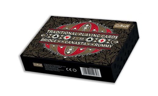 KARTY DO GRY TREFL TRADITIONAL PLAYING CARDS 2X55 - ERLI.pl