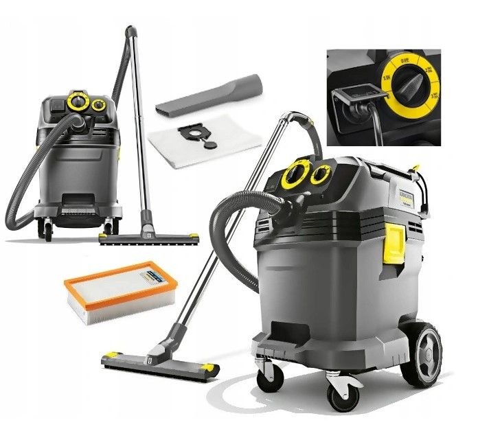 NT 30/1 TACT TE L PROFESJONALNY ODKURZACZ KARCHER DO GŁADZI BUDOWA – 123593505 - ERLI.pl