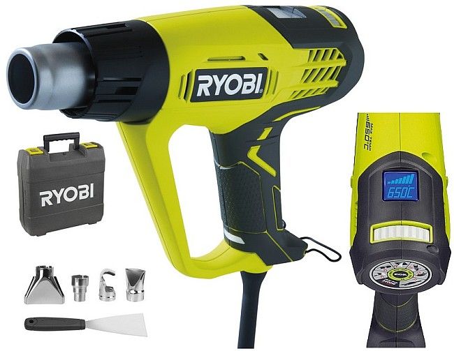 Opalarka elektryczna RYOBI EHG2020LCD 2000 W LED – 124106442 - ERLI.pl