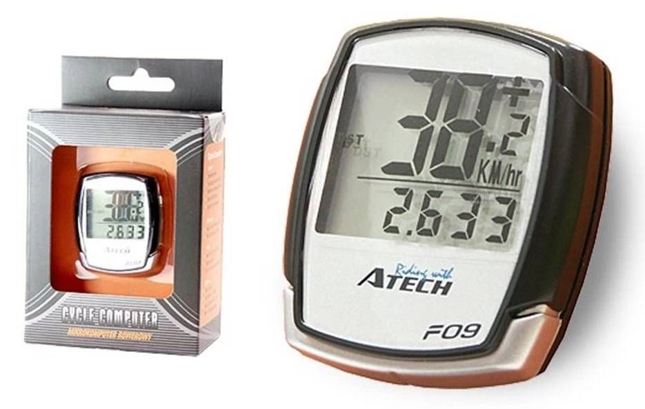 LICZNIK ROWEROWY ATECH TU09 F09 - ERLI.pl