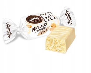 Cukierki Michałki białe Wawel 1kg - ERLI.pl