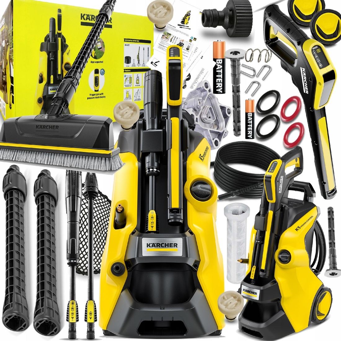 MYJKA CIŚNIENIOWA KARCHER K 5 POWER CONTROL STAIRS - ERLI.pl