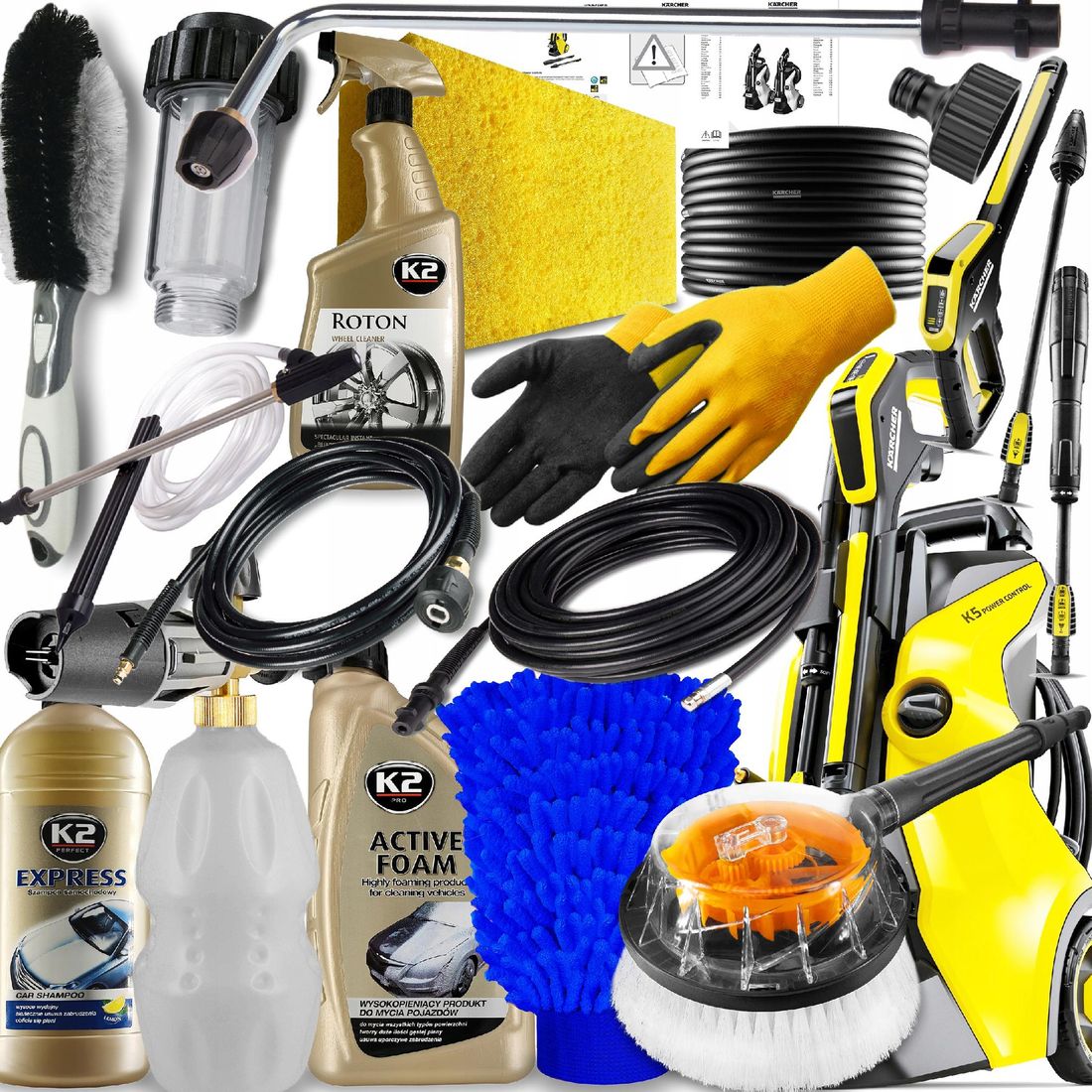 MYJKA CIŚNIENIOWA KARCHER K 5 POWER ZESTAW ALLin1 - ERLI.pl