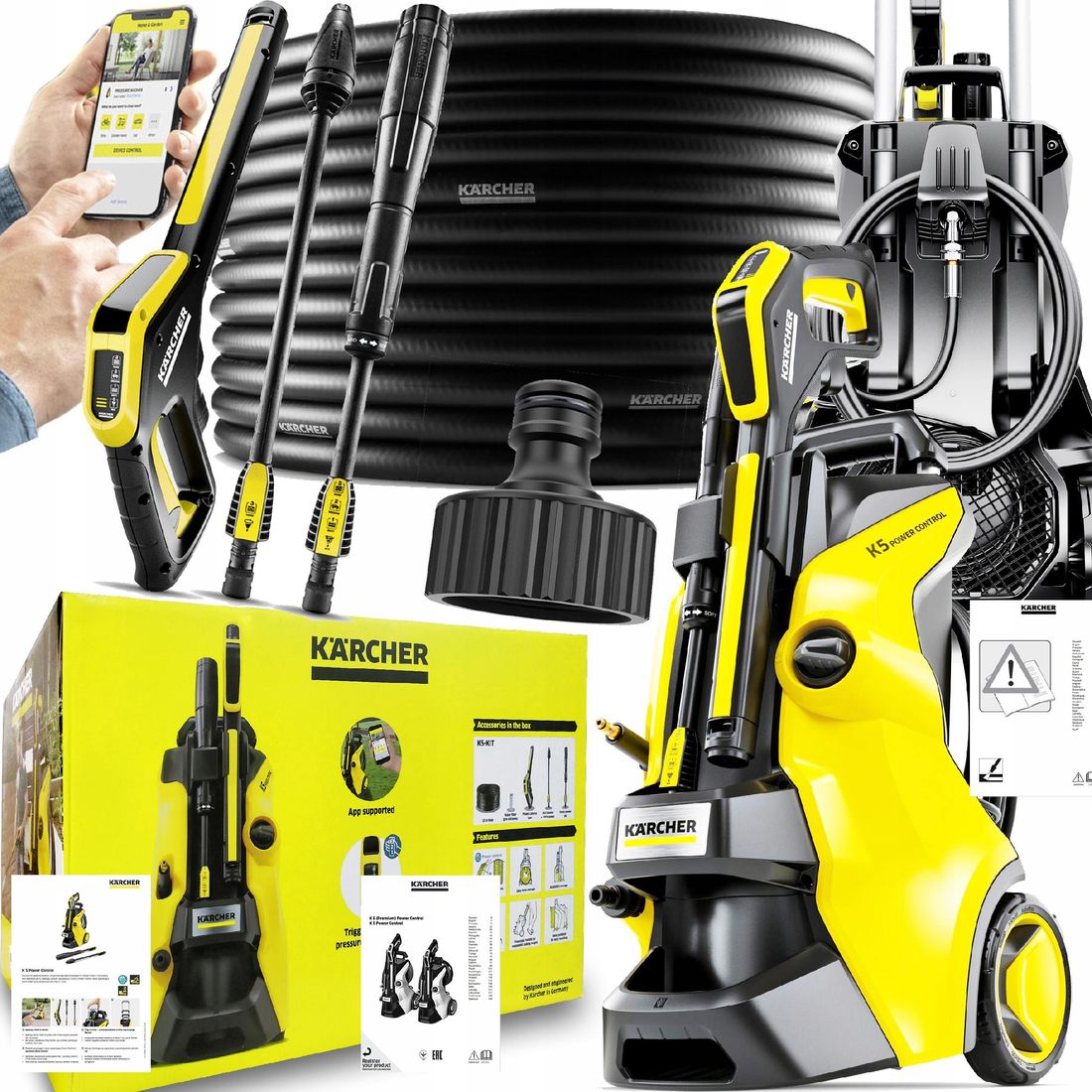 MYJKA KARCHER K 5 POWER CONTROL APLIKACJA ASYSTENT - ERLI.pl