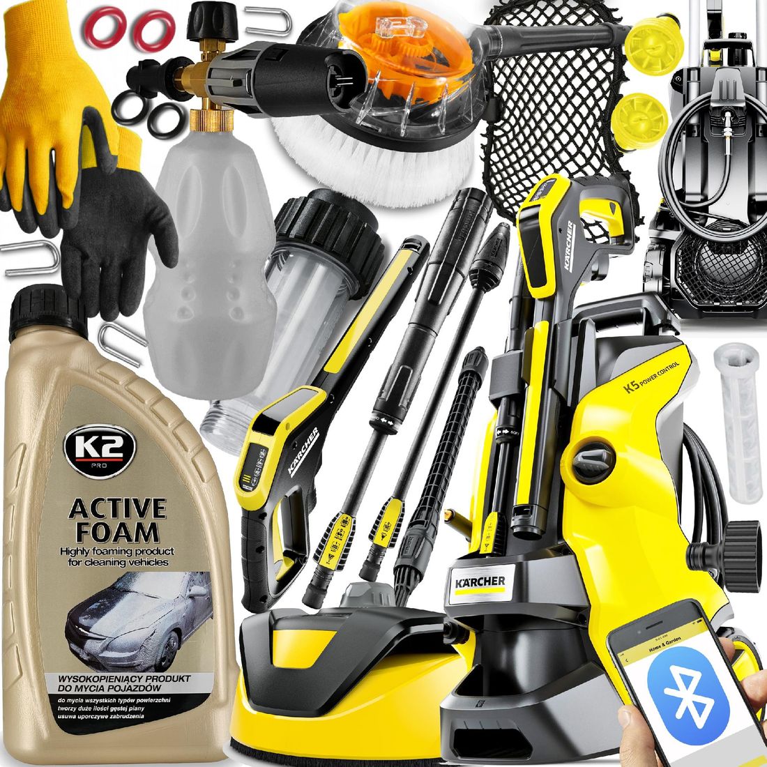MYJKA KARCHER K 5 POWER CONTROL HOME ZESTAW READY - ERLI.pl