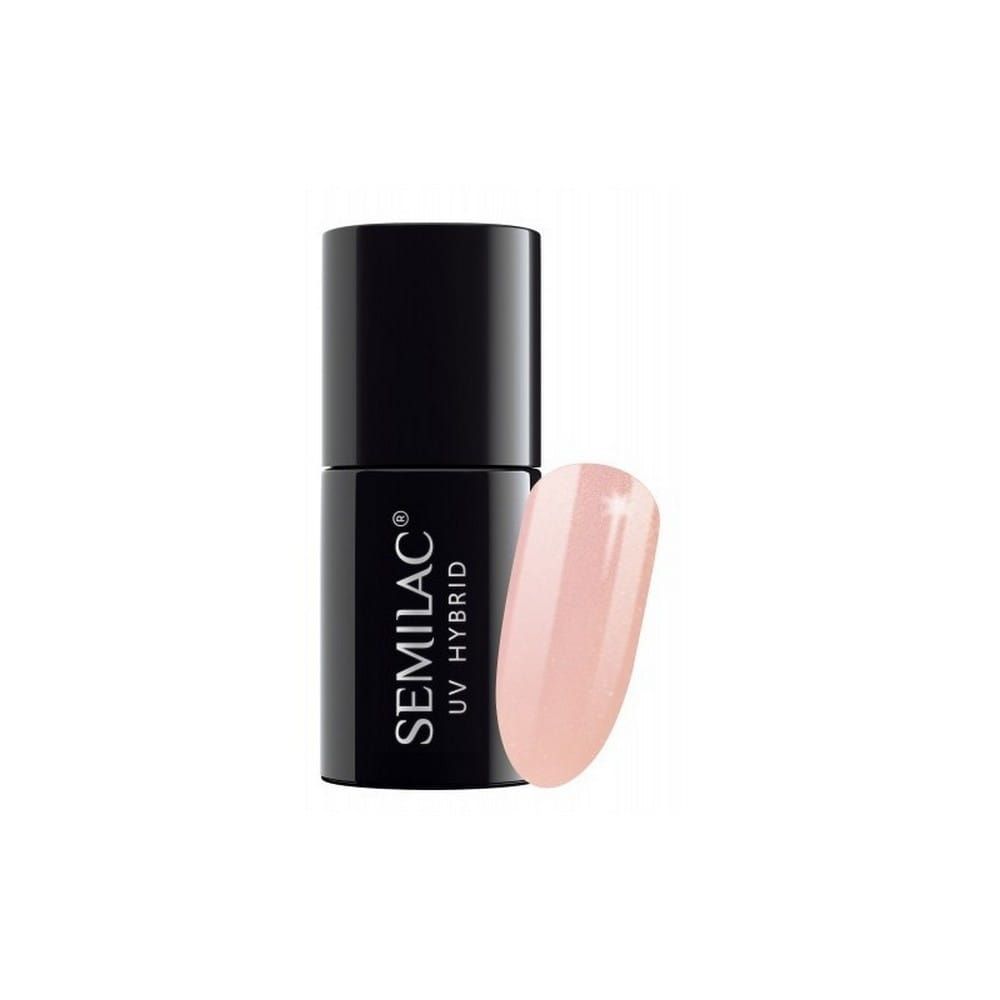 Semilac 054 Pale Peach Glow 7ml kolorowy lakier hybrydowy - ERLI.pl