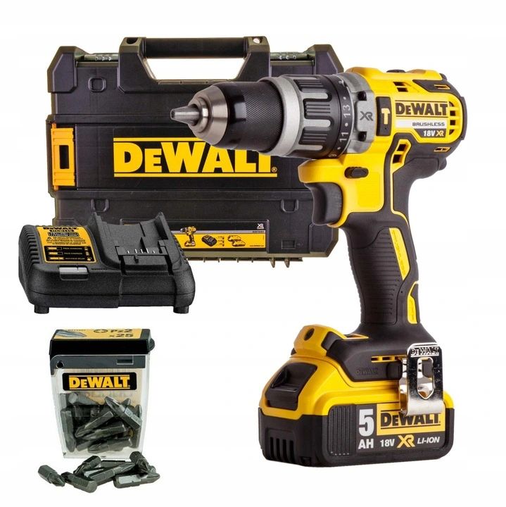 DCD796P1 DeWalt WKRĘTARKA BEZSZCZ UDAR 18V 1x5,0Ah - ERLI.pl