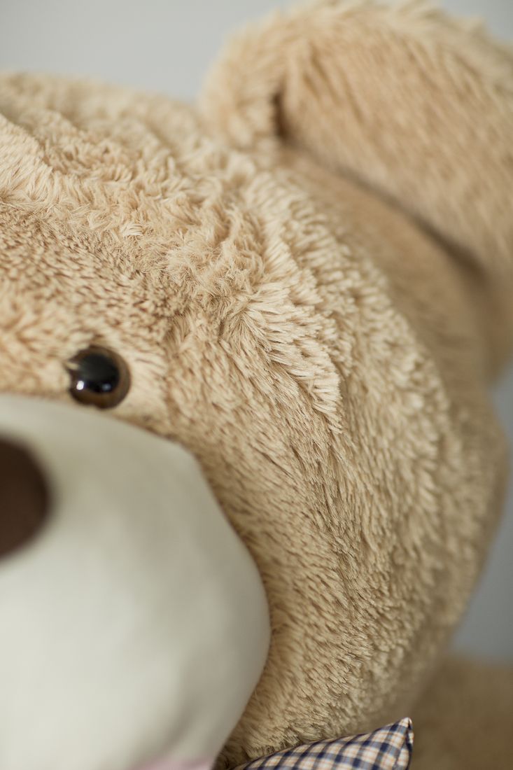 Duży Miś Misiek z kokardą Gigant XXL Pomysł Na Prezent TEDDY 160 cm ...