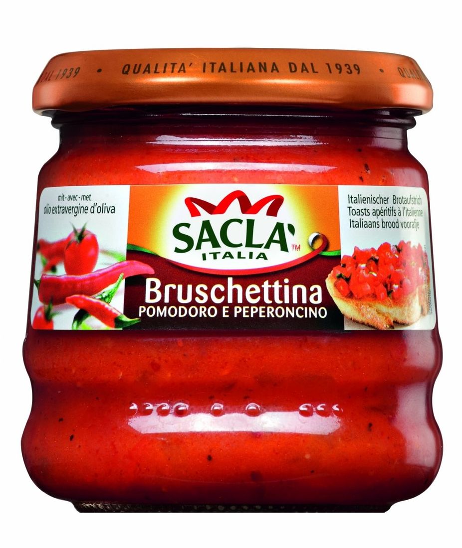 SACLA' Bruschettina Pomodoro E Peperoncino 190 g - ERLI.pl