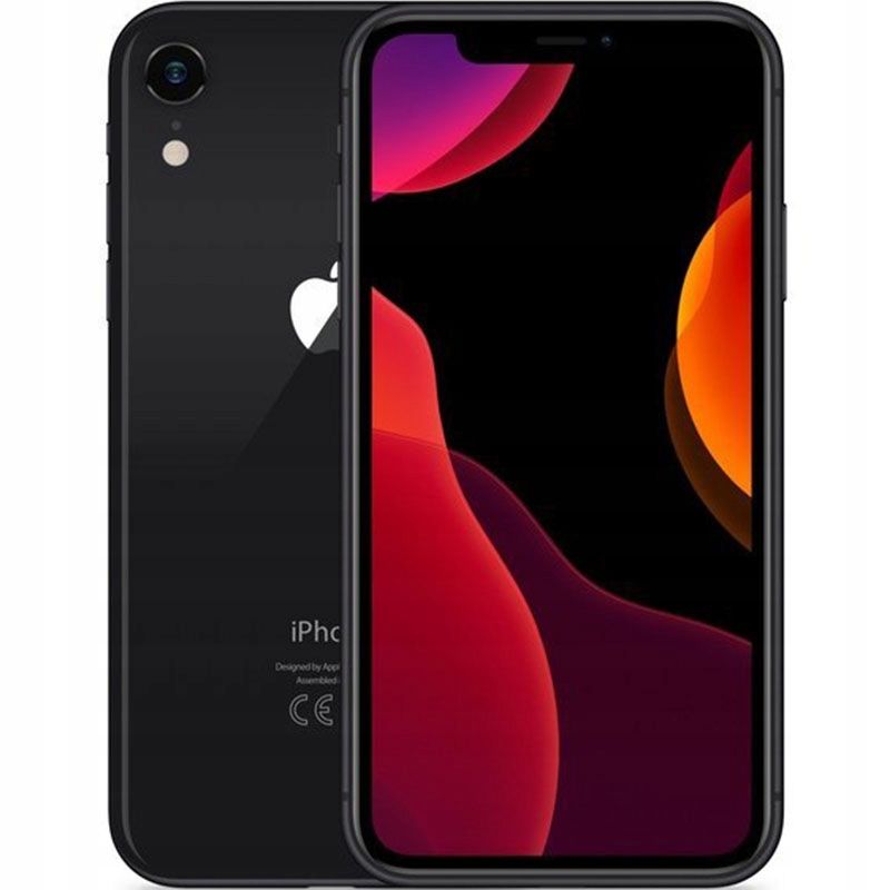 APPLE IPHONE XR BLACK 64GB | ZESTAW+GRATIS | KL.A+ – 126550724 - ERLI.pl