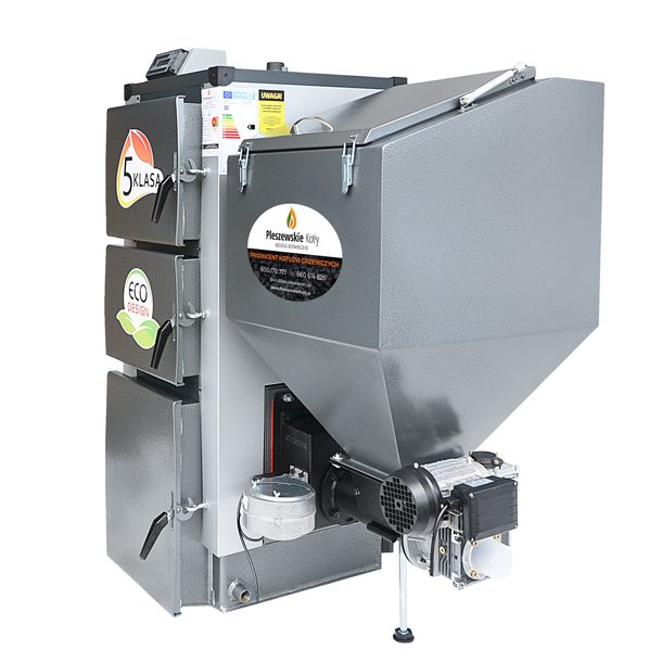 Kocioł kotły piece 15kW Technix-pel z podajnikiem na pellet ekogroszek - ERLI.pl