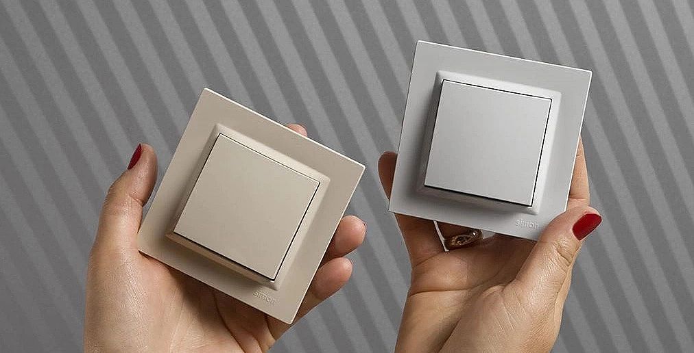 KONTAKT SIMON 10 Włącznik Łącznik Pojedynczy Kołyskowy BIAŁY - ERLI.pl