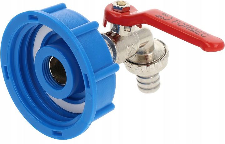 KRAN do zbiornika 1000 ZAWÓR do MAUZERA na wąż 1/2 - ERLI.pl