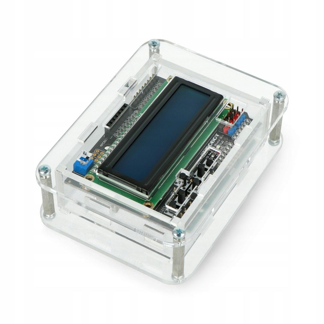 Obudowa do Arduino Uno z LCD Keypad Shield v1.1 - ERLI.pl