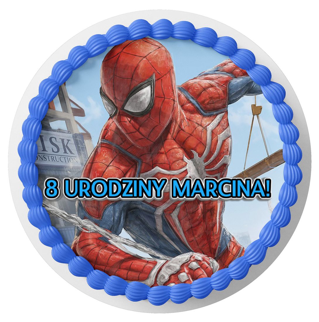 OPŁATEK NA TORT AVENGERS + NAPIS GRATIS - ERLI.pl