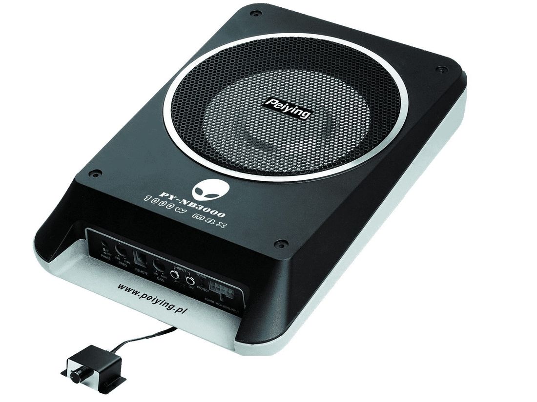 Subwoofer aktywny pod siedzenie Peiying PY-NB3000 200W - ERLI.pl