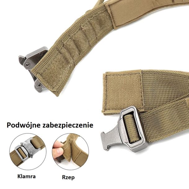 Taktyczna wojskowa obroża dla dużego psa. XL - ERLI.pl Taktyczna wojskowa obroża dla dużego psa. XL - ERLI.pl