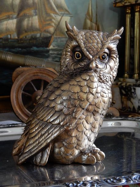 Figurka sowa prezent na urodziny dla nauczycielki, symbol mądrości ...