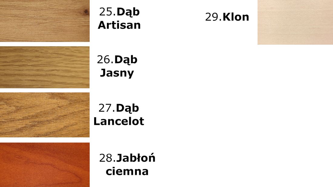 Okleina meblowa | Obrzeże meblowe taśma 21mm KOLORY - ERLI.pl