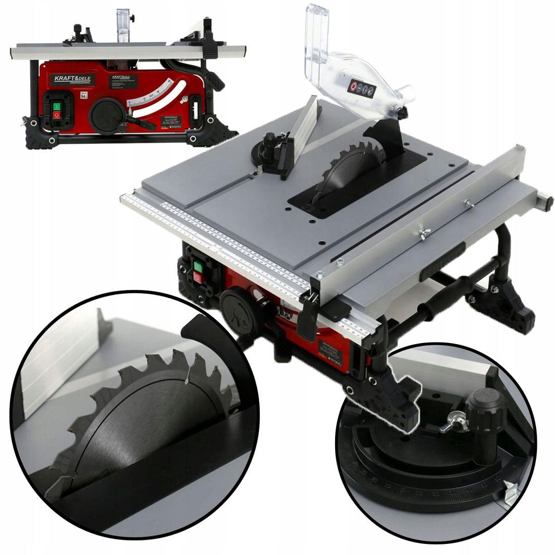 PILARKA STOŁOWA TARCZOWA 2500W PIŁA DO DREWNA – 127898776 - ERLI.pl