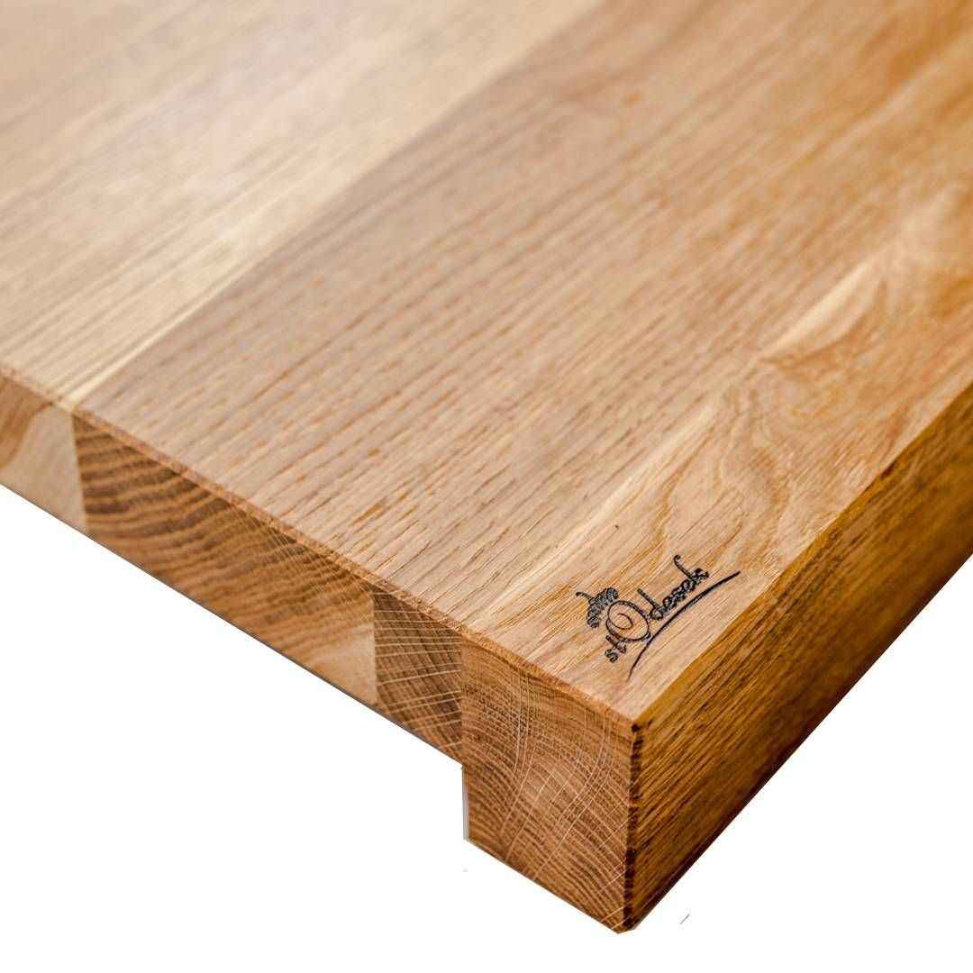 Deska do krojenia dębowa stolnica duża 60x40x4 - ERLI.pl