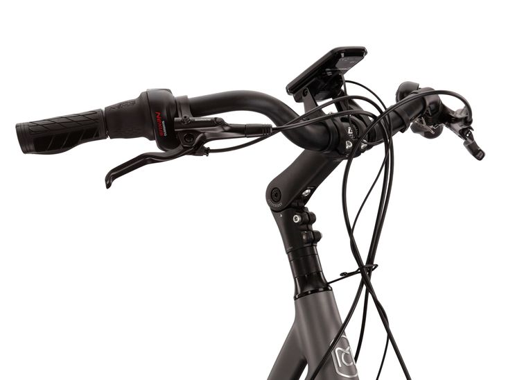 ROWER ELEKTRYCZNY MULTICYCLE SOLO EMI szary połysk DL (57) - ERLI.pl