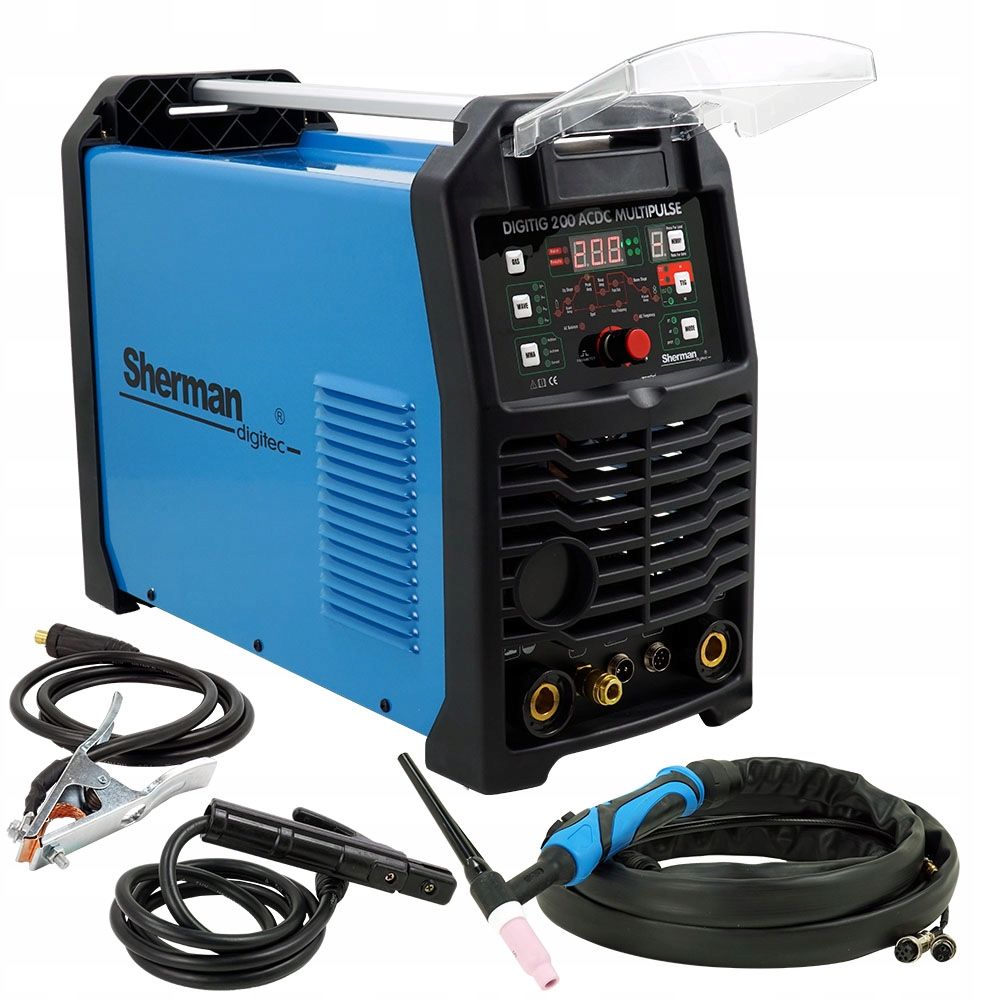 Spawarka TIG AC/DC Sherman DIGITIG 200 Multi Pulse – 128104670 - ERLI.pl