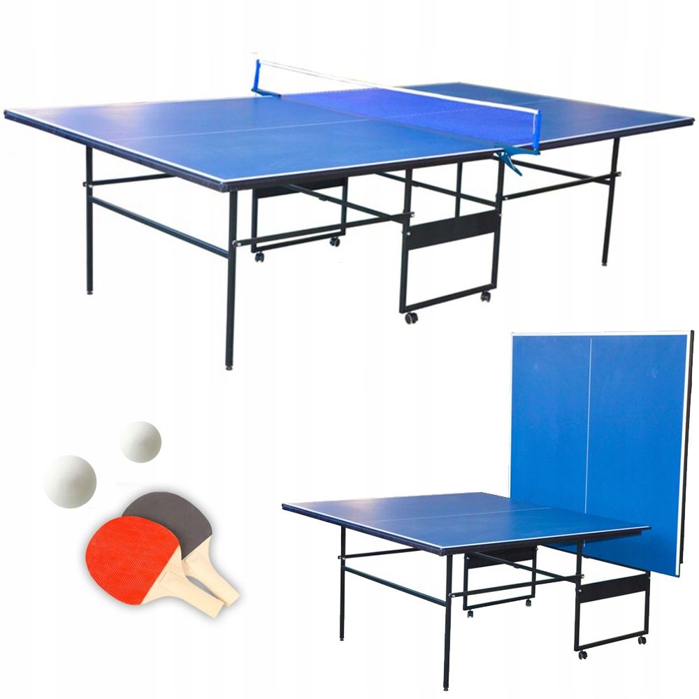 PING PONG STÓŁ DO GRY W TENISA STOŁOWEGO SKŁADANY - ERLI.pl