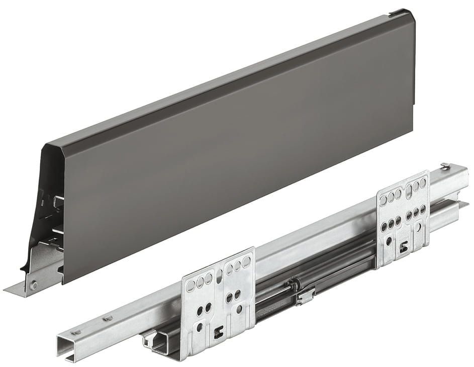 Szuflada HAFELE MATRIX S35, L-500, Niska H-84, Antracyt, 35kg ...