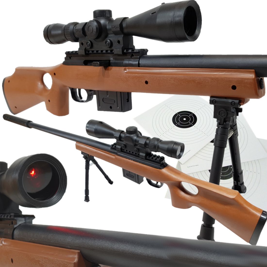 IMI Galil Hadar II Karabin ASG Snajperka na kulki 6mm z Lunetą - ERLI.pl