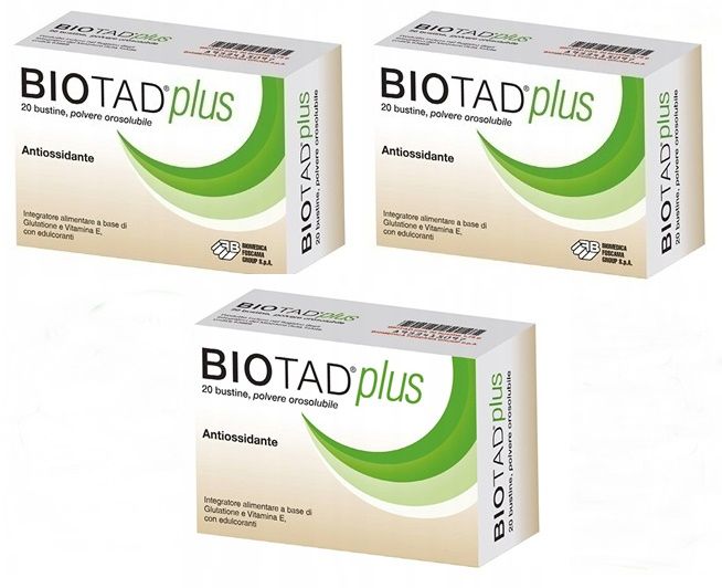 BIOTAD PLUS GLUTATION SASZETKI BIO TAD 600 - ERLI.pl