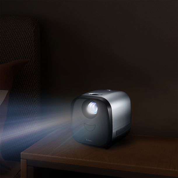 Projektor bajek dla dzieci rzutnik LED Spacetronik L1 Black Silver ...