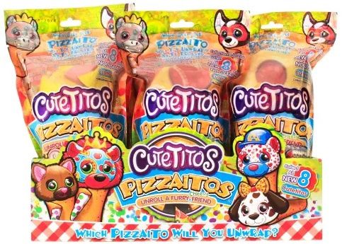 Cutetitos. Pizzaitos. Pluszak z kocykiem-pizzą - ERLI.pl
