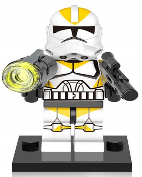 KLON YELLOW UTAPAU CLONE TROOPER + KARTA LEGO - ERLI.pl