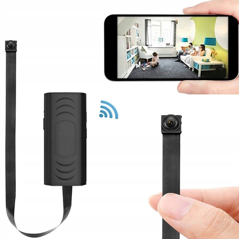 MINI KAMERA SZPIEGOWSKA WiFi NA TELEFON DETEKCJA - ERLI.pl