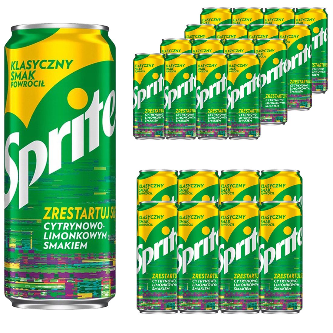 Sprite Napój gazowany 330 ml x 24 sztuki - ERLI.pl