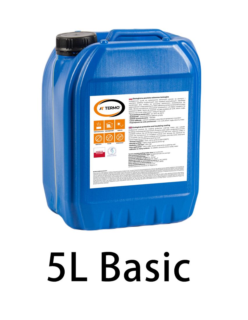 Farba termoizolacyjna AT Termo BASIC 5L -do metalu - ERLI.pl