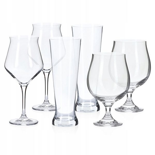 Zestaw Szklanek Do Drinków Piwa Krosno 6 szt - ERLI.pl Zestaw Szklanek Do Drinków Piwa Krosno 6 szt - ERLI.pl