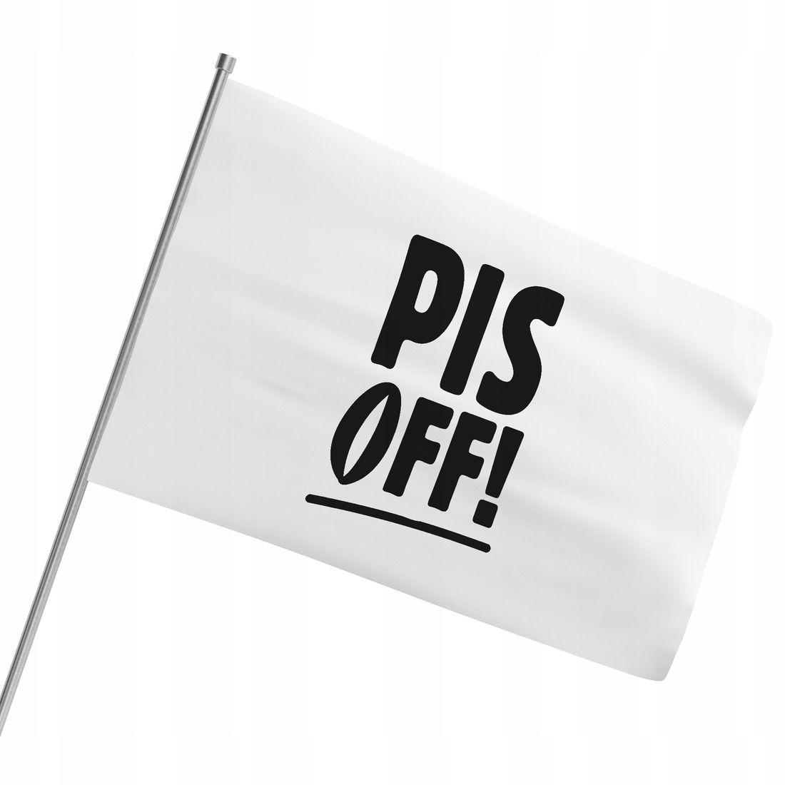 FLAGA 80x50 STRAJK PROTEST ANTY PIS 8 GWIAZD Wzory - ERLI.pl