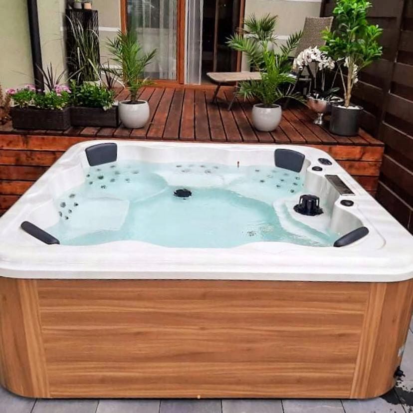 WANNA SPA JACUZZI DO OGRODU 7 OSOBOWE DOSTĘPNE - ERLI.pl