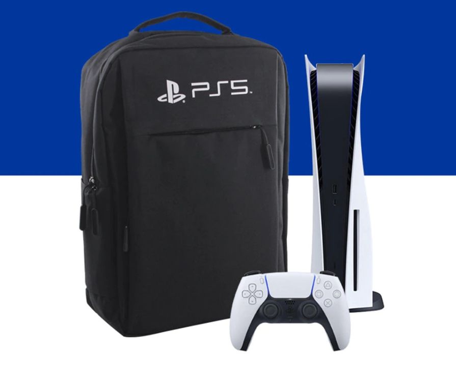 TORBA PLECAK NA KONSOLE PS5 i PS4 Z USB WYS JAKOŚĆ - ERLI.pl