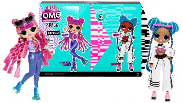 MGA LOL SURPRISE OMG LALKI ROLLER CHIC I CHILLAX - ERLI.pl