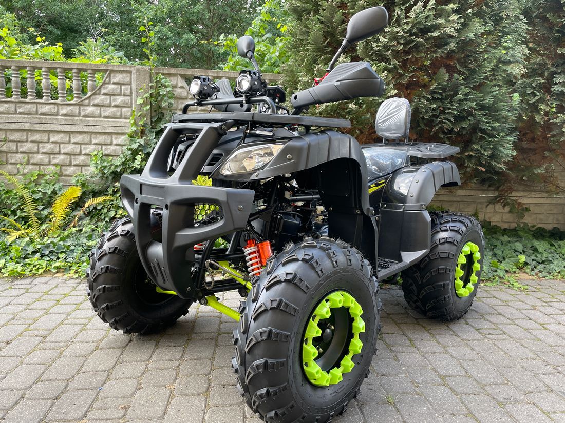 DUŻY QUAD ATV 250 HUMMER PRO KOŁA 10 cali AUTOMAT PRZEPRAWOWY TERENOWY ...